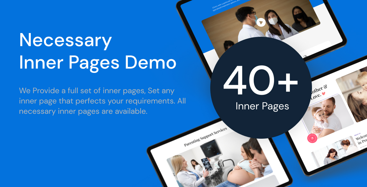 MedClinic - Doctor, Healthcare and Medical Figma Design Template by posimyththemes